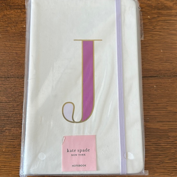 kate spade | Office | Nwt Kate Spade Its Personal Initial Notebook J ...